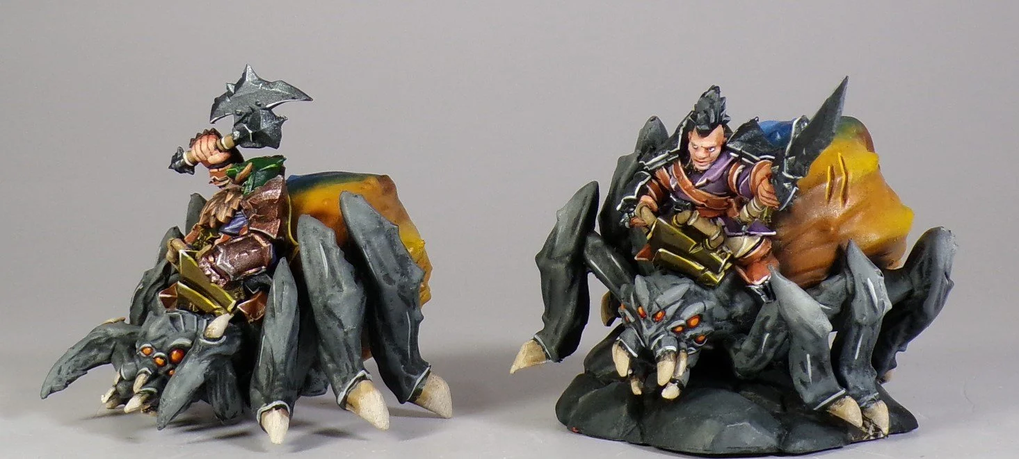 Elves of Inneath and Broken Anvil Dwarves — Paintedfigs Miniature ...