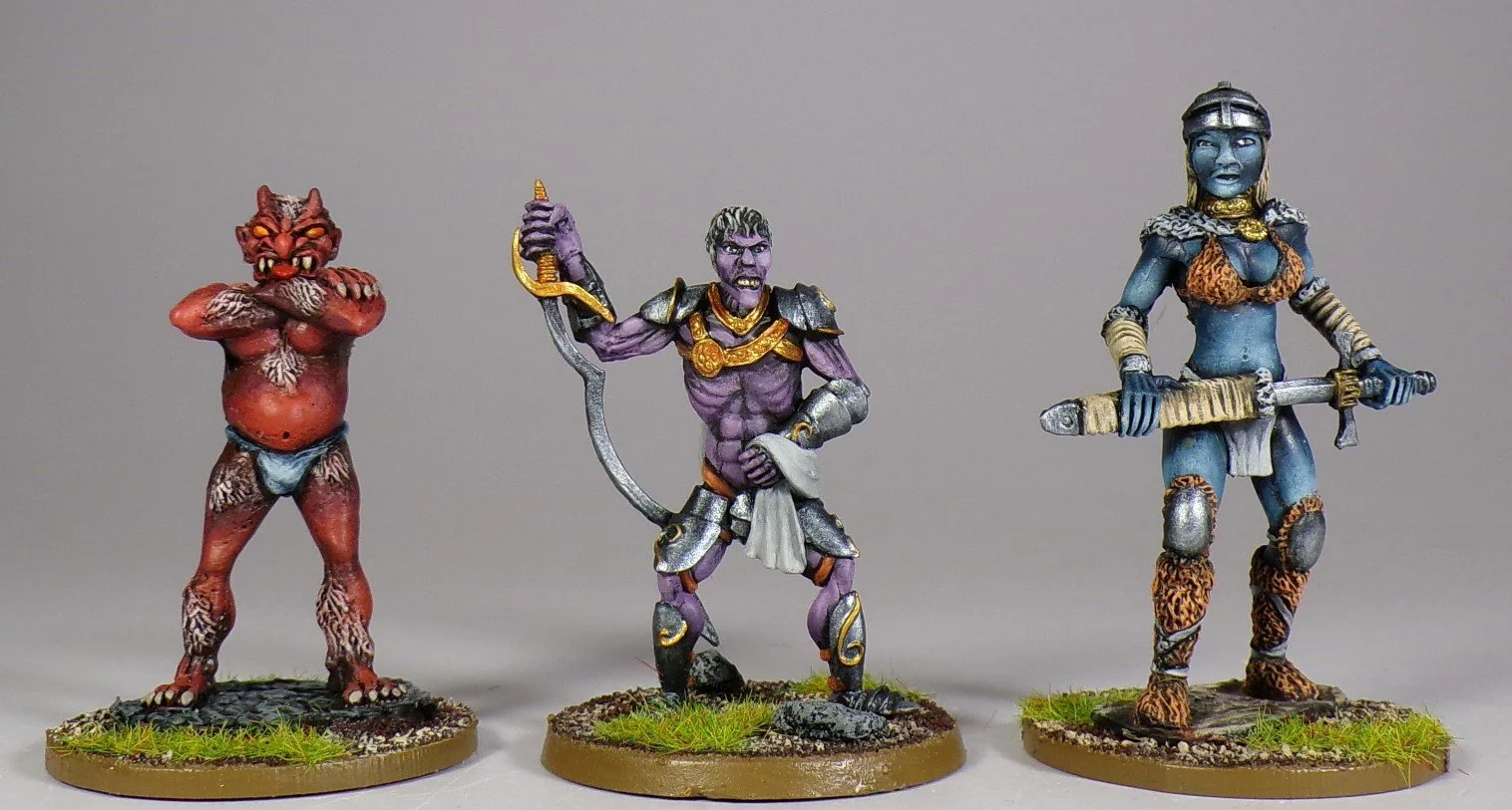 Some Old School-Style Metal D&D Minis by Rpgelements — Paintedfigs ...