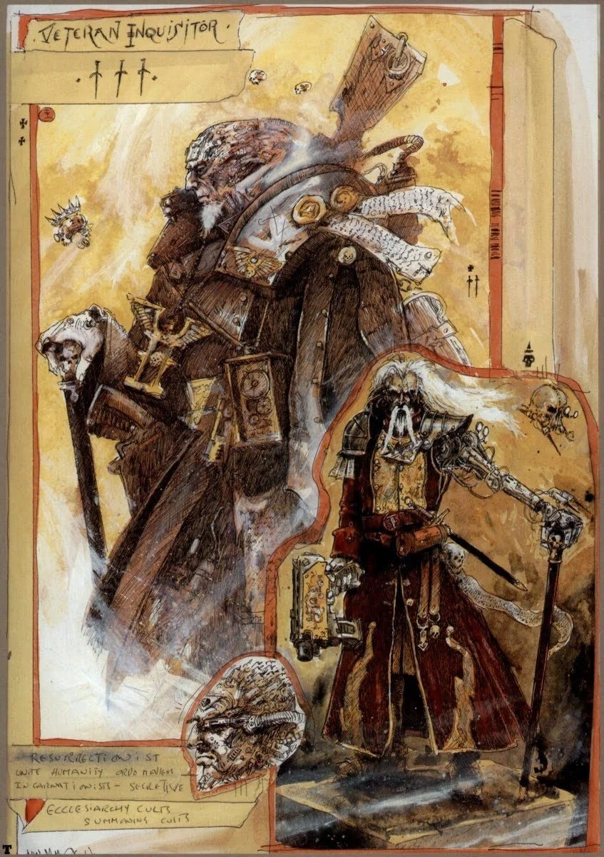 40k: Painting a Blanchitsu-Style Warband — Paintedfigs Miniature ...