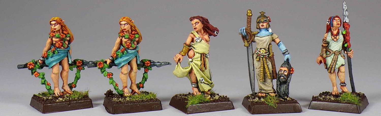 Classic Miniatures: Warhammer and Other Brands — Paintedfigs Miniature ...