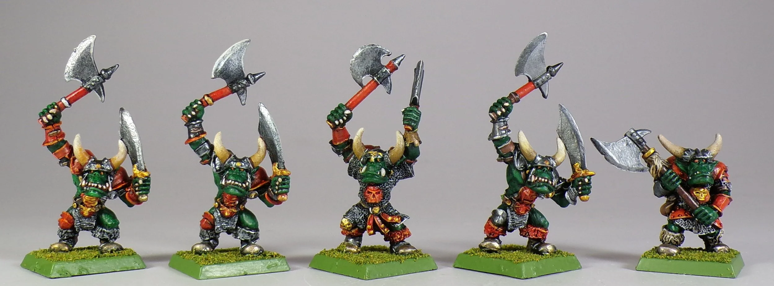 Warhammer the Old World: 30-year-old Orcs painted to look like 30-year ...