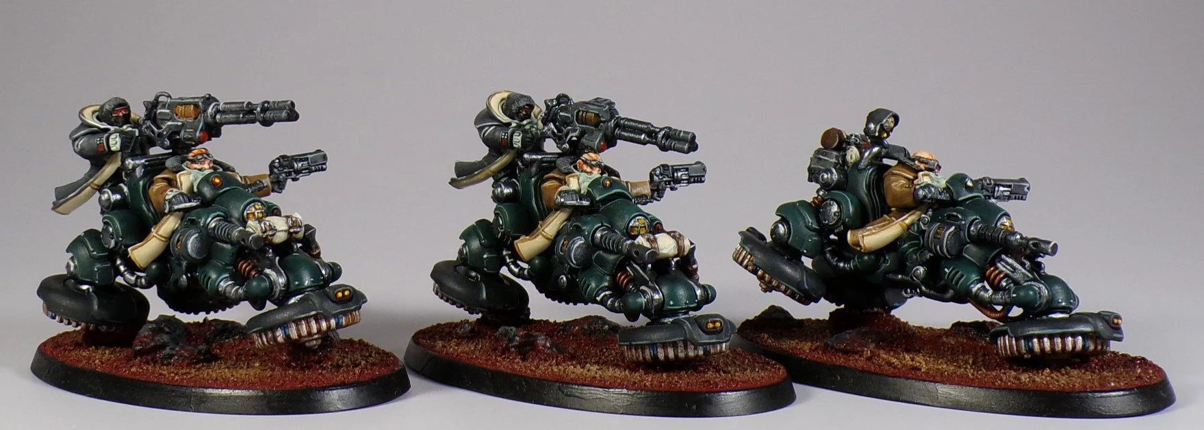 Some Painted Votann Reinforcements — Paintedfigs Miniature Painting Service