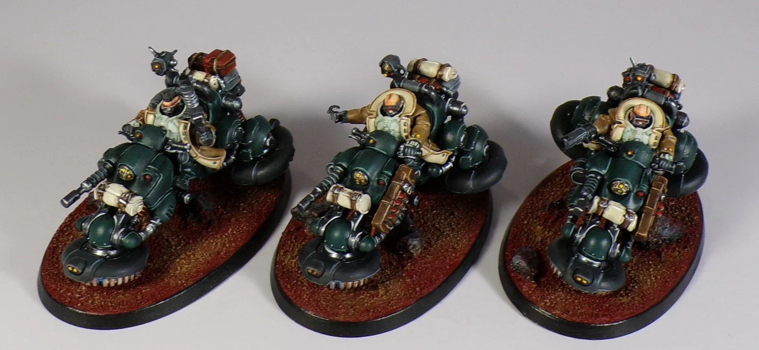 Some Painted Votann Reinforcements — Paintedfigs Miniature Painting Service