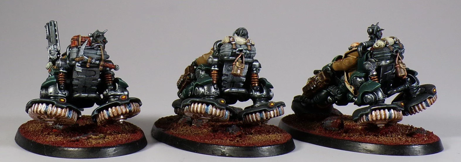 Some Painted Votann Reinforcements — Paintedfigs Miniature Painting Service