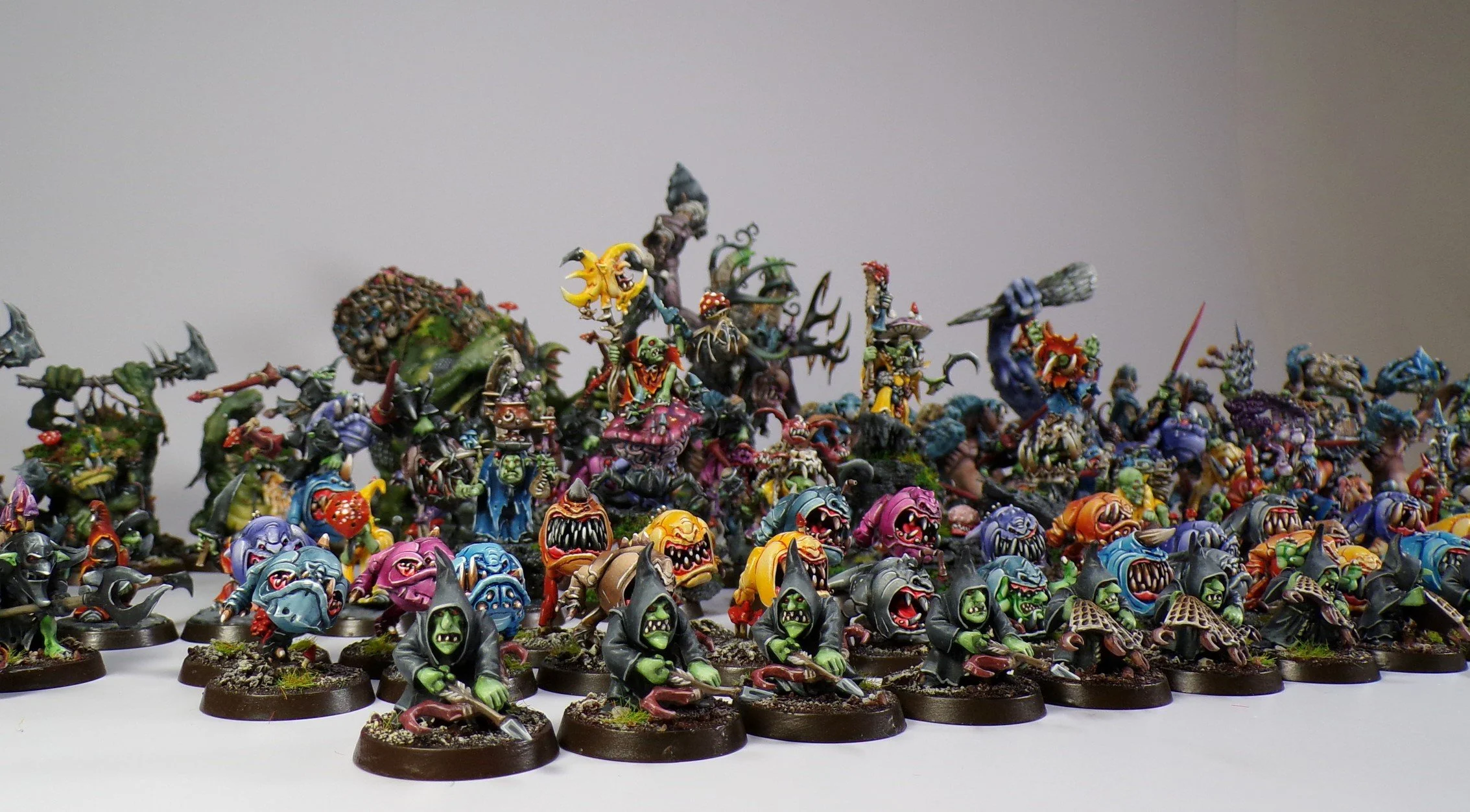 Troggoths and Gitz: Mad Colors for Mad Figures — Paintedfigs Miniature ...