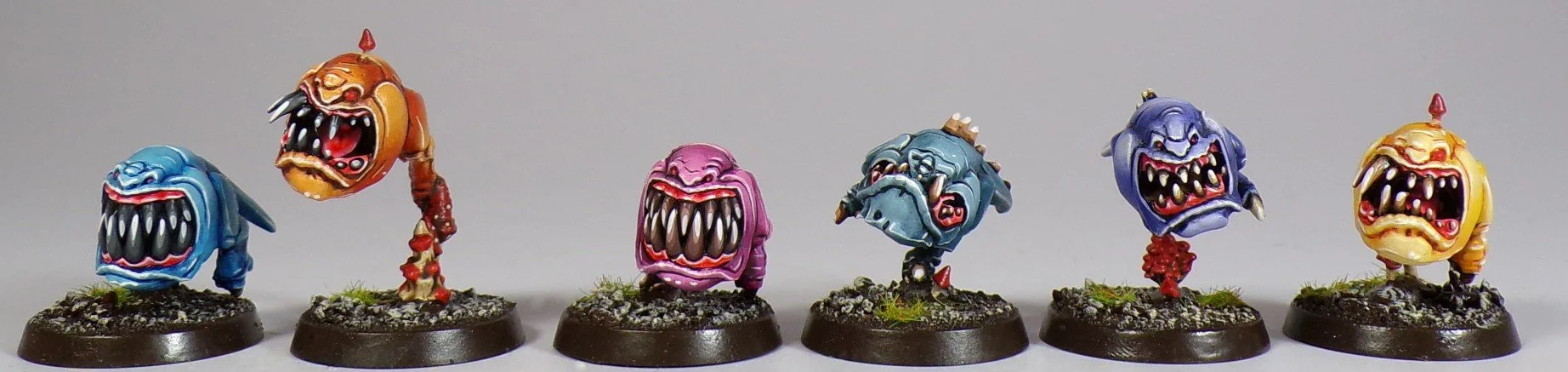 Troggoths and Gitz: Mad Colors for Mad Figures — Paintedfigs Miniature ...