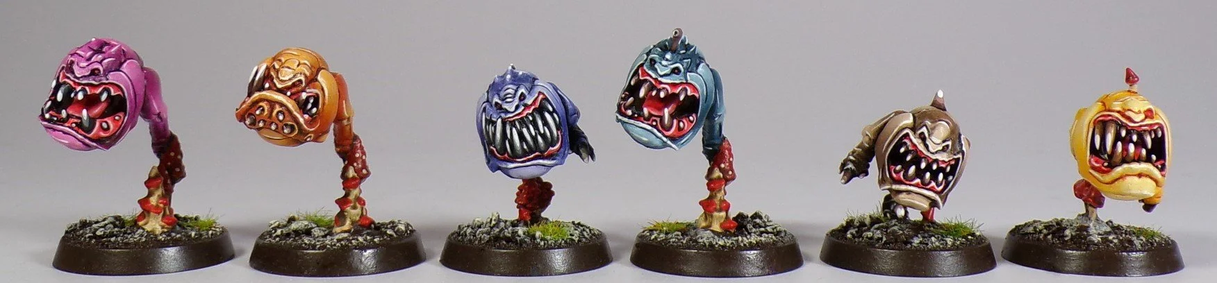Troggoths and Gitz: Mad Colors for Mad Figures — Paintedfigs Miniature ...