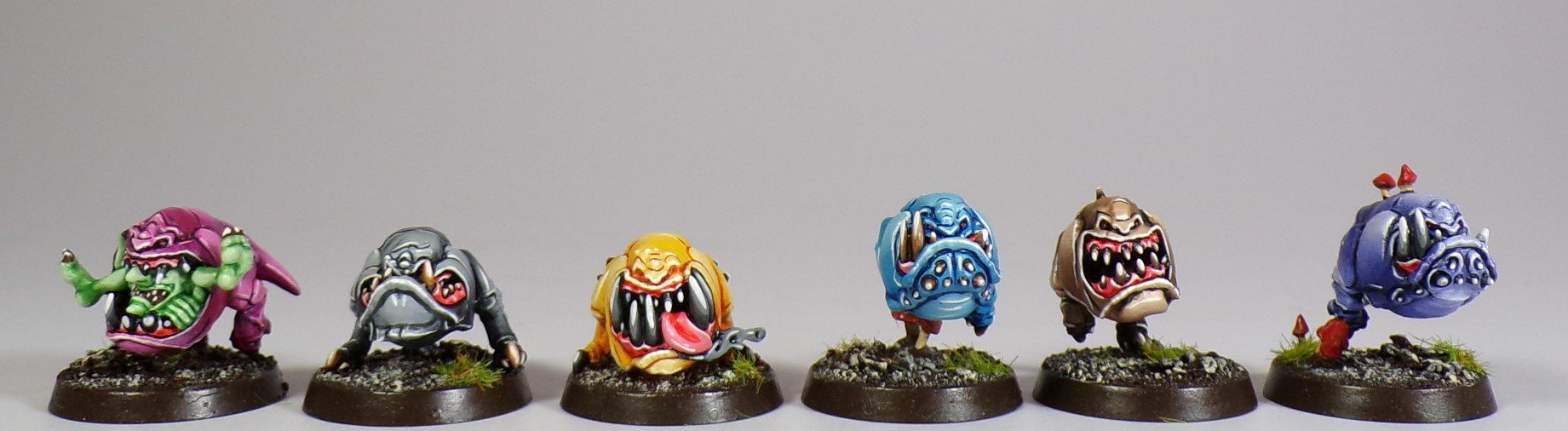 Troggoths and Gitz: Mad Colors for Mad Figures — Paintedfigs Miniature ...