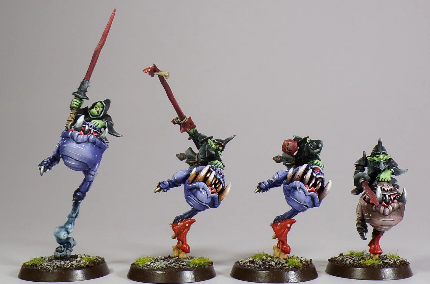 Troggoths and Gitz: Mad Colors for Mad Figures — Paintedfigs Miniature ...