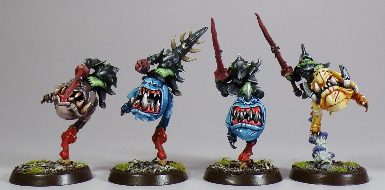 Troggoths and Gitz: Mad Colors for Mad Figures — Paintedfigs Miniature ...
