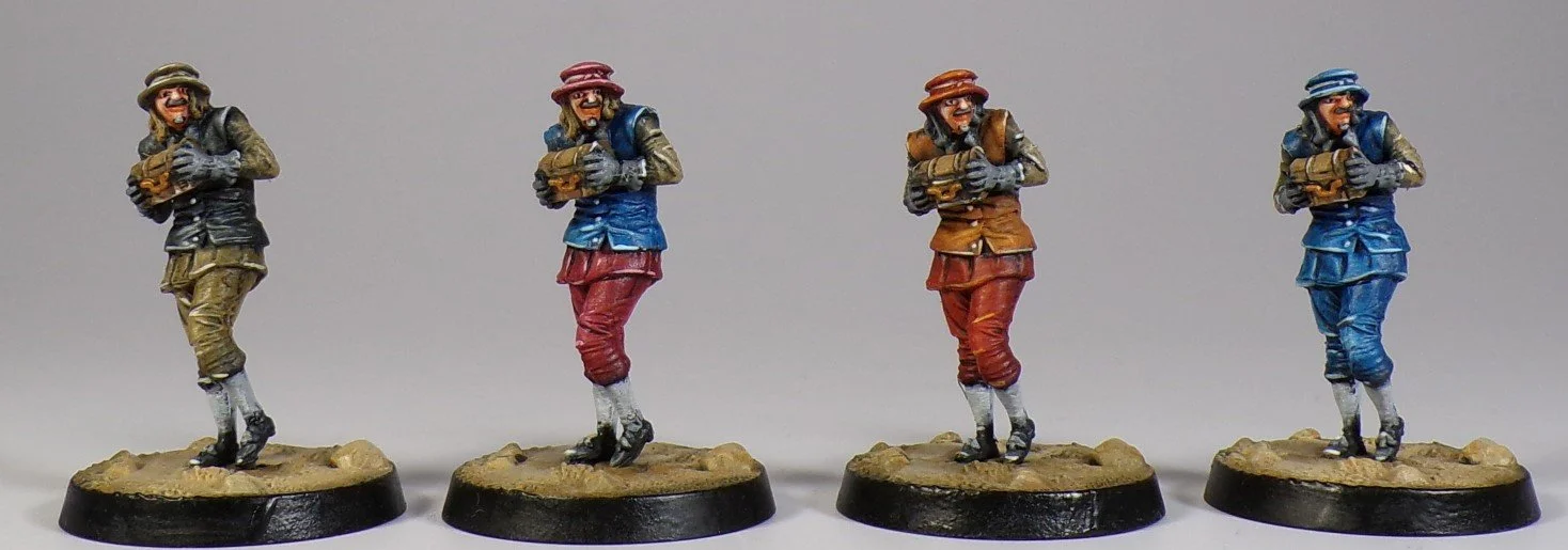 Painting the Solomon Kane Boardgame — Paintedfigs Miniature Painting ...