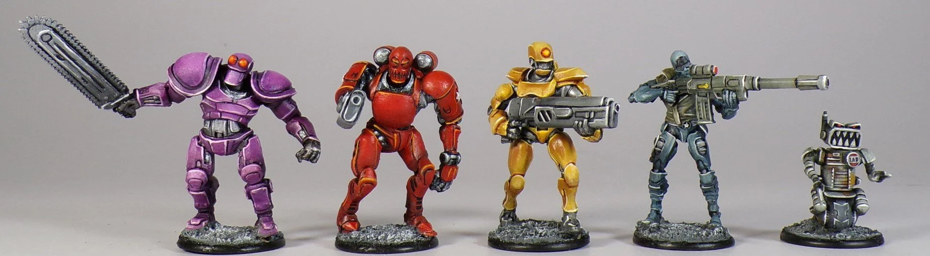 These ABC Warriors from 2000 AD Magazine Influenced Warhammer ...
