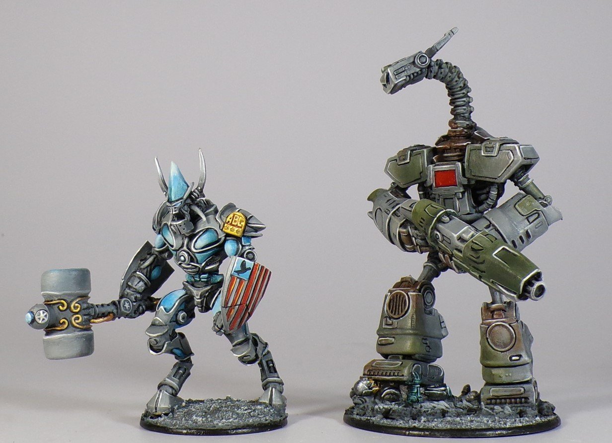 These ABC Warriors from 2000 AD Magazine Influenced Warhammer ...