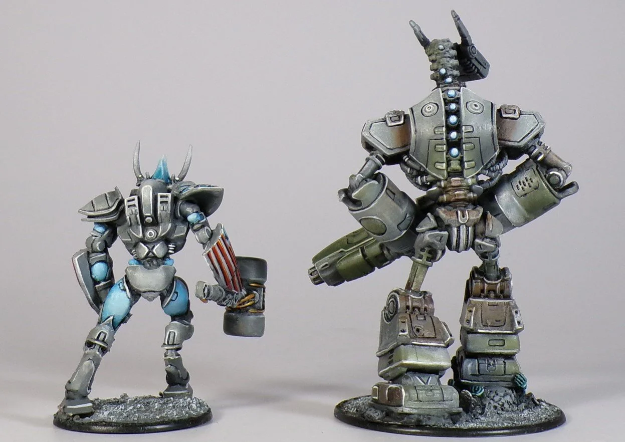 These ABC Warriors from 2000 AD Magazine Influenced Warhammer ...