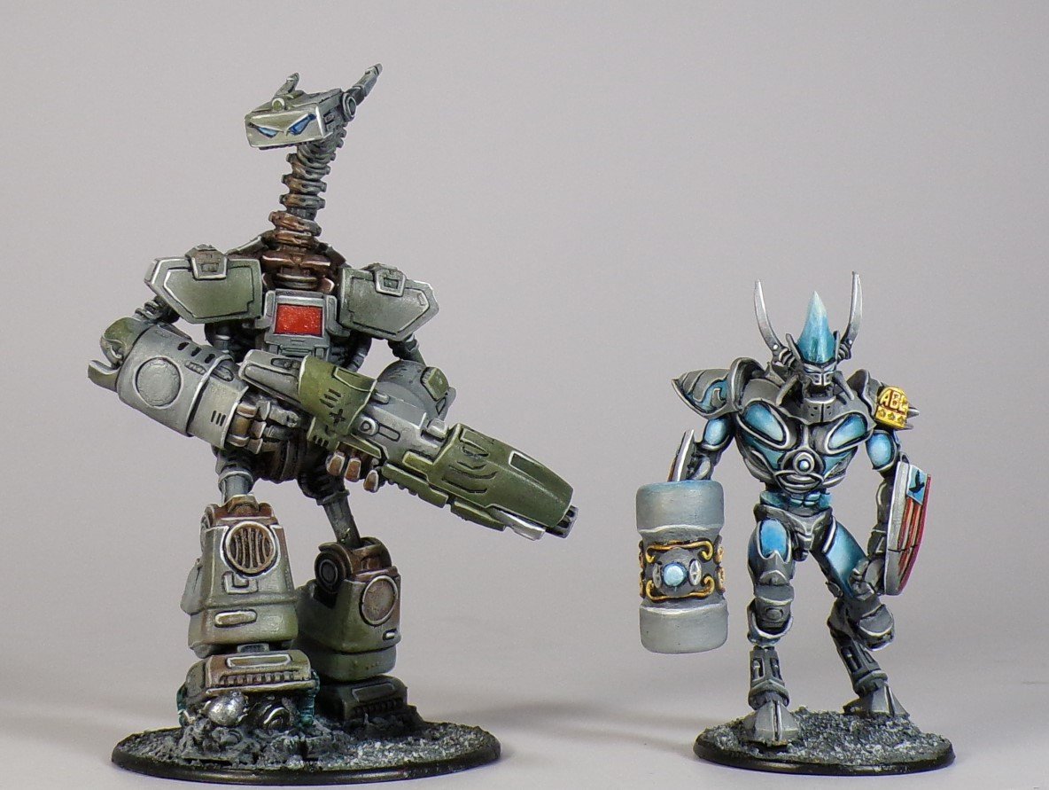 These ABC Warriors from 2000 AD Magazine Influenced Warhammer ...