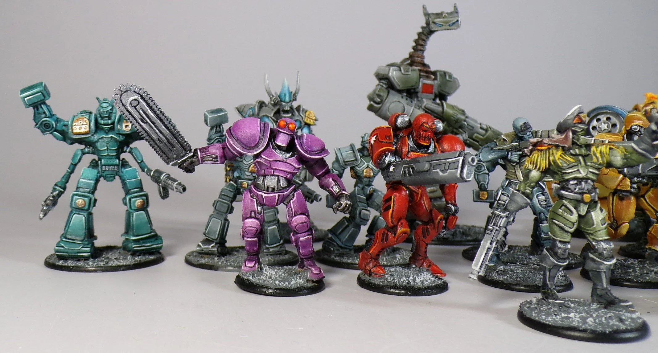 These ABC Warriors from 2000 AD Magazine Influenced Warhammer ...