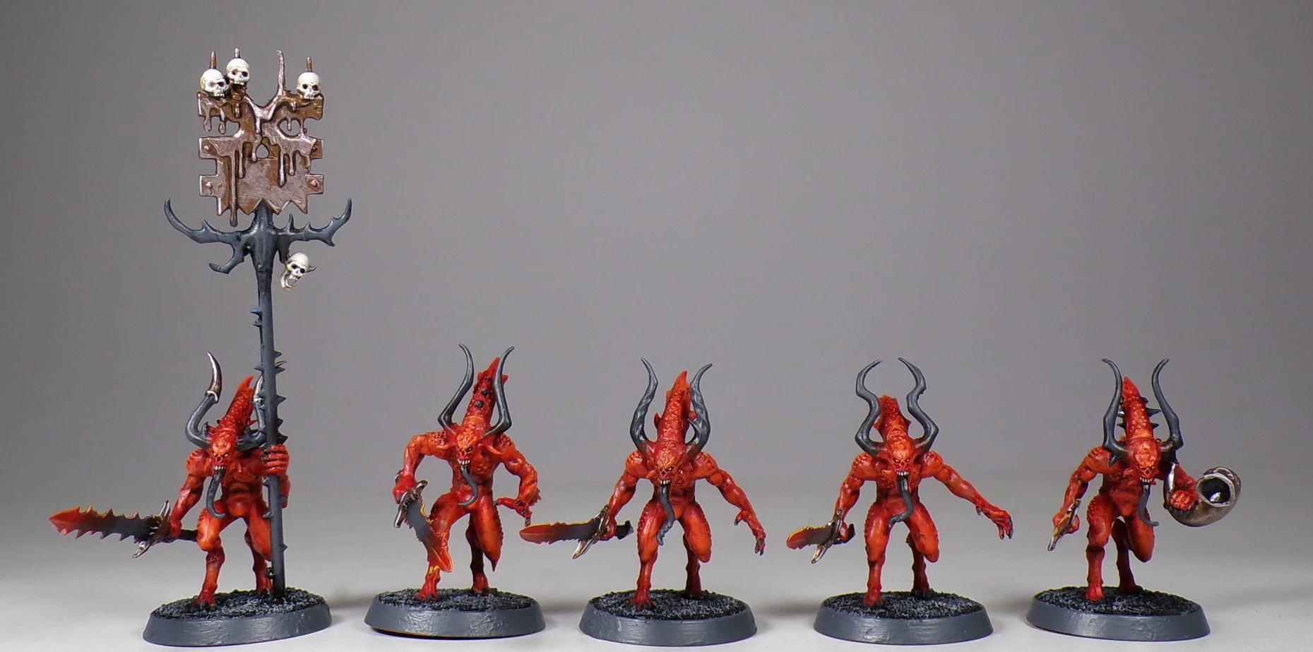 Age of Sigmar: Some Blades of Khorne Painting — Paintedfigs Miniature ...