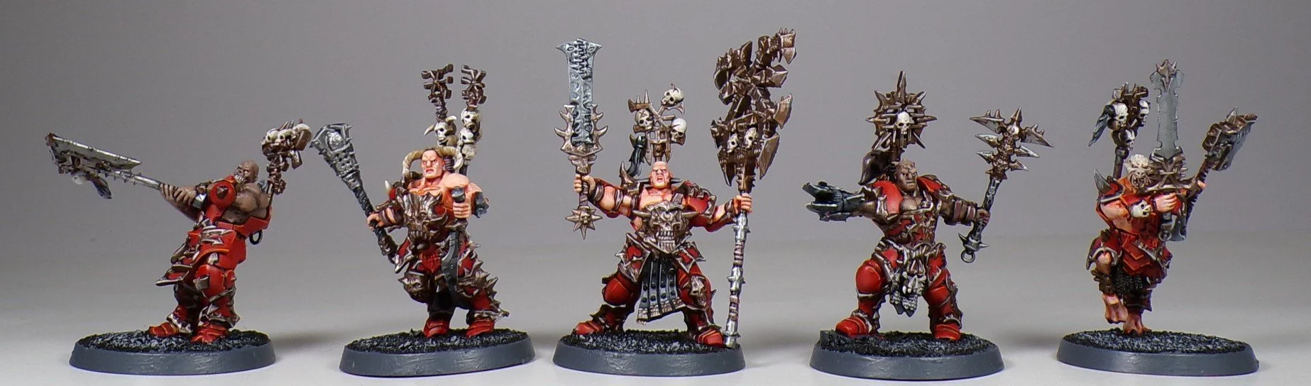 Age of Sigmar: Some Blades of Khorne Painting — Paintedfigs Miniature ...