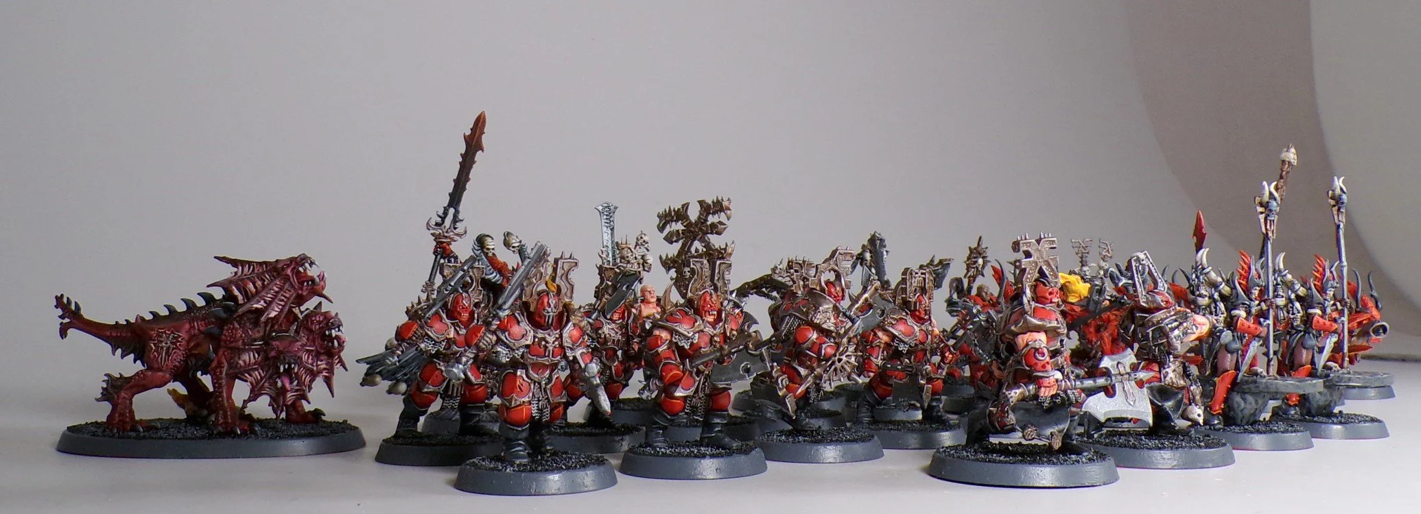Age of Sigmar: Some Blades of Khorne Painting — Paintedfigs Miniature ...