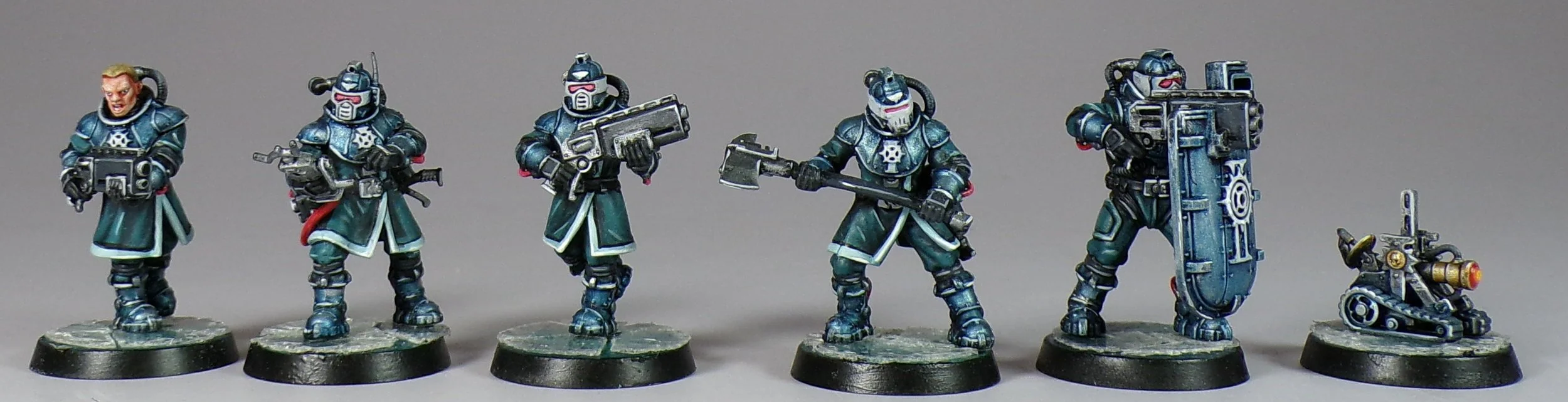 Grey Knights Miniature Painting — Paintedfigs Miniature Painting Service