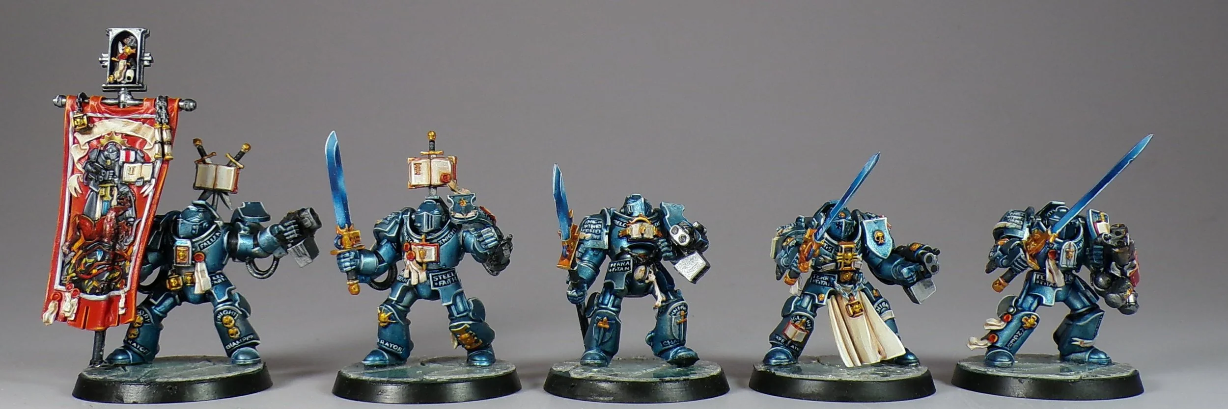 Grey Knights Miniature Painting — Paintedfigs Miniature Painting Service