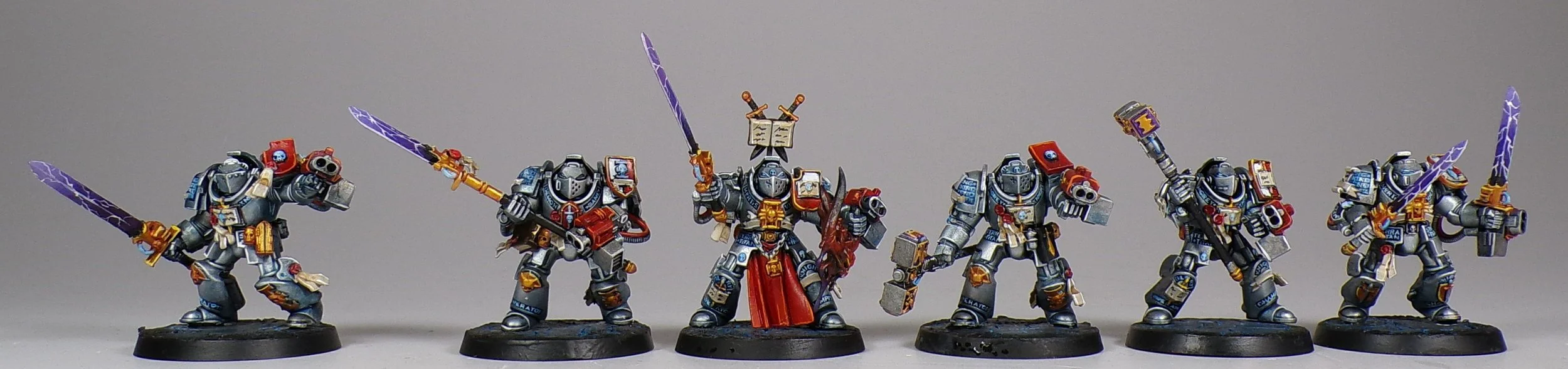 Grey Knights Miniature Painting — Paintedfigs Miniature Painting Service