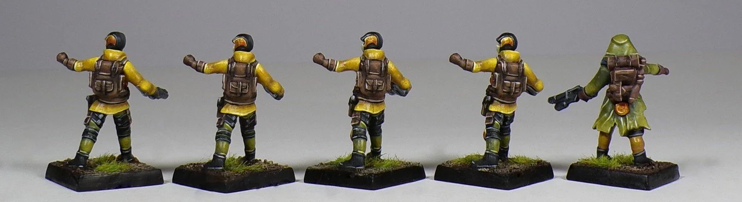 Painting The Hunters 2114 AD Boardgame — Paintedfigs Miniature Painting ...