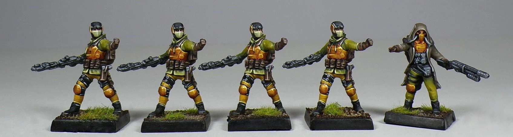 Painting The Hunters 2114 AD Boardgame — Paintedfigs Miniature Painting ...