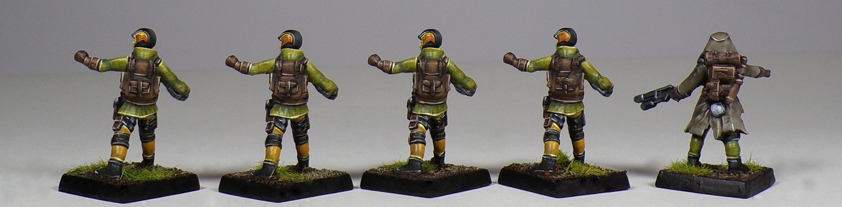 Painting The Hunters 2114 AD Boardgame — Paintedfigs Miniature Painting ...