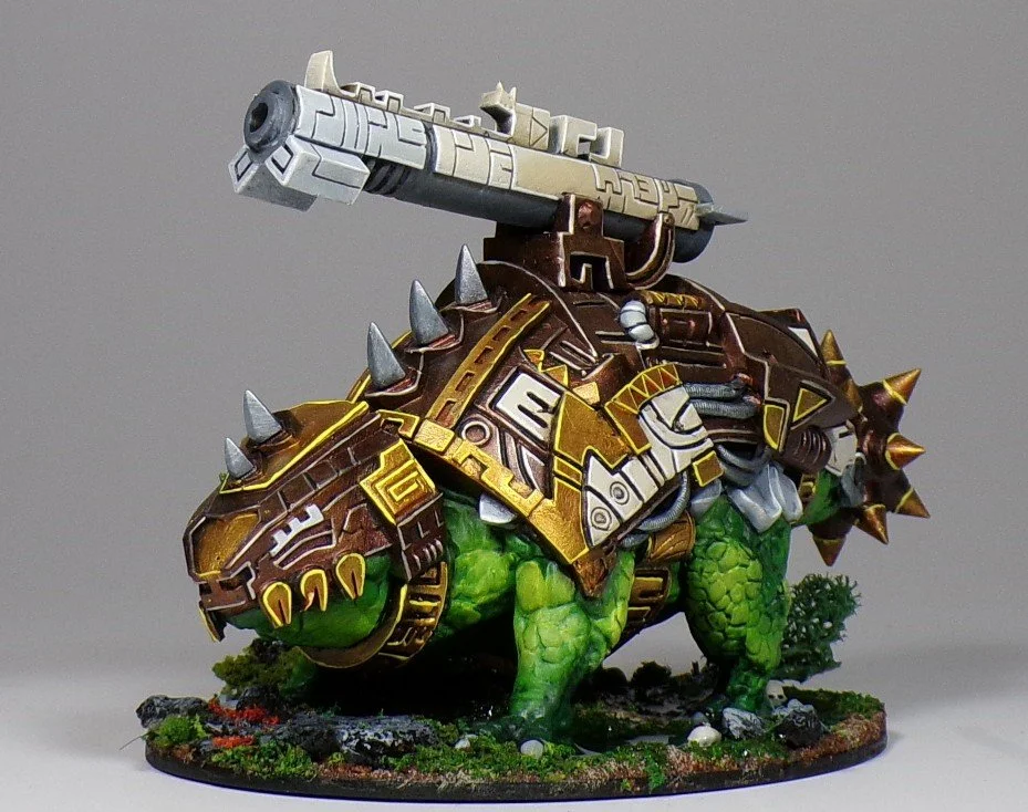 Spotlight: 3D Print and Paint, One Page Rules Saurian Starhost ...