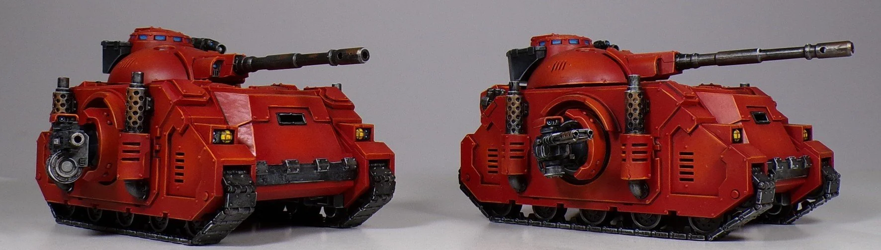 40k: Painting Blood Angels Space Marines on Cracked Earth Basing ...