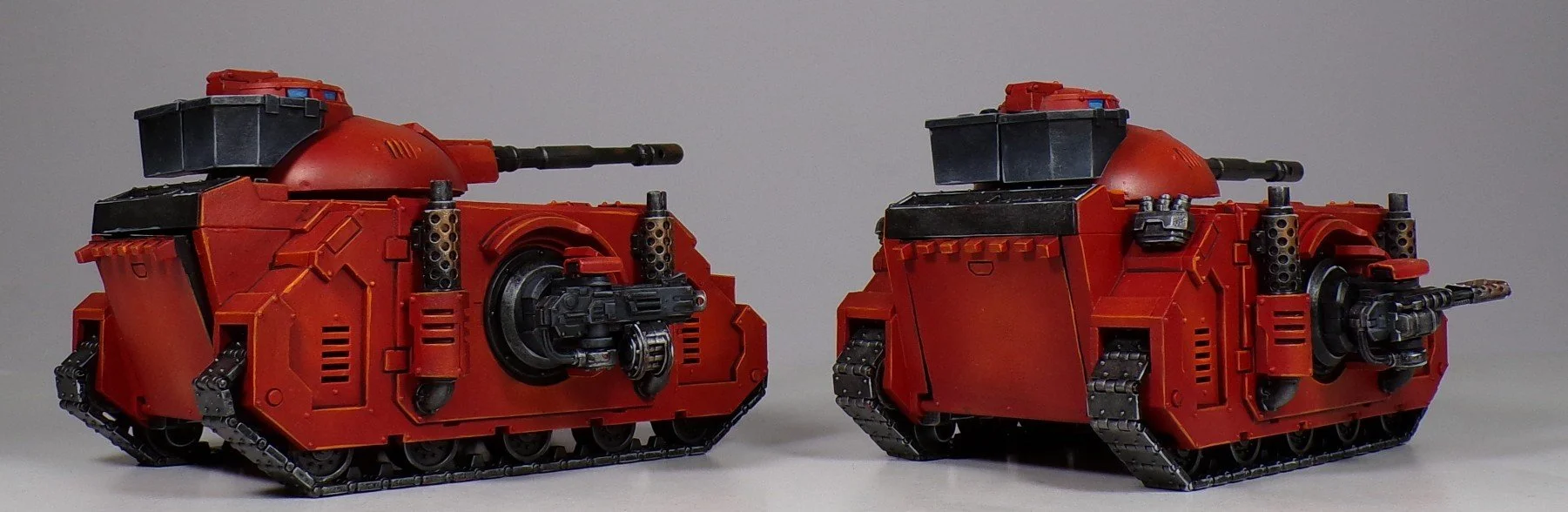 40k: Painting Blood Angels Space Marines on Cracked Earth Basing ...