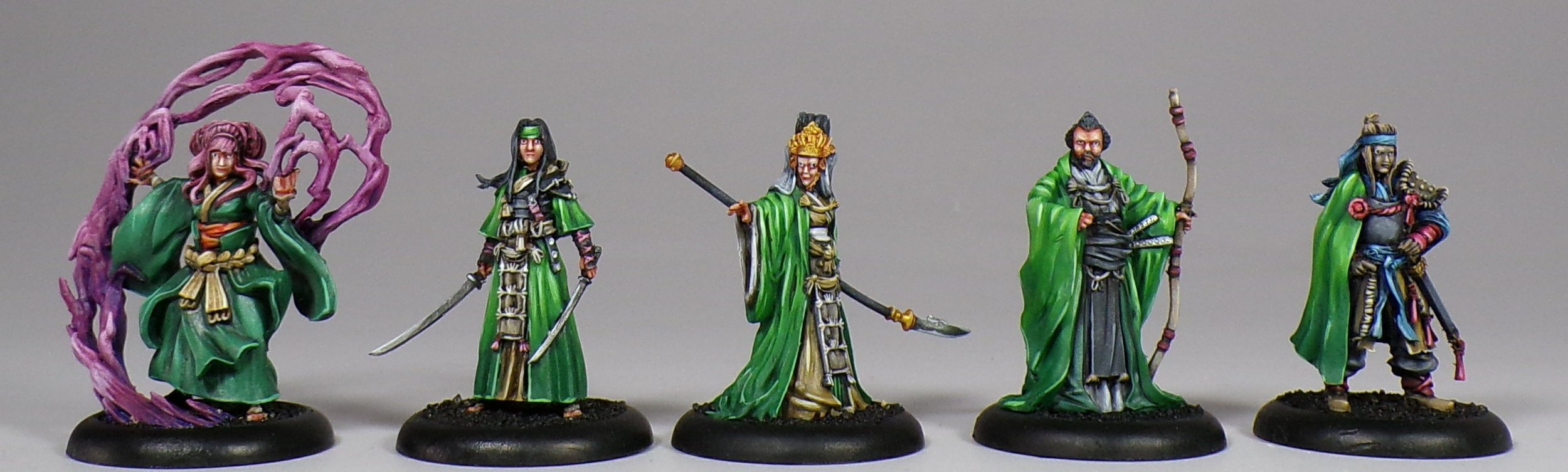 Painting GCT Studios' Bushido Two-Player Starter Set — Paintedfigs ...