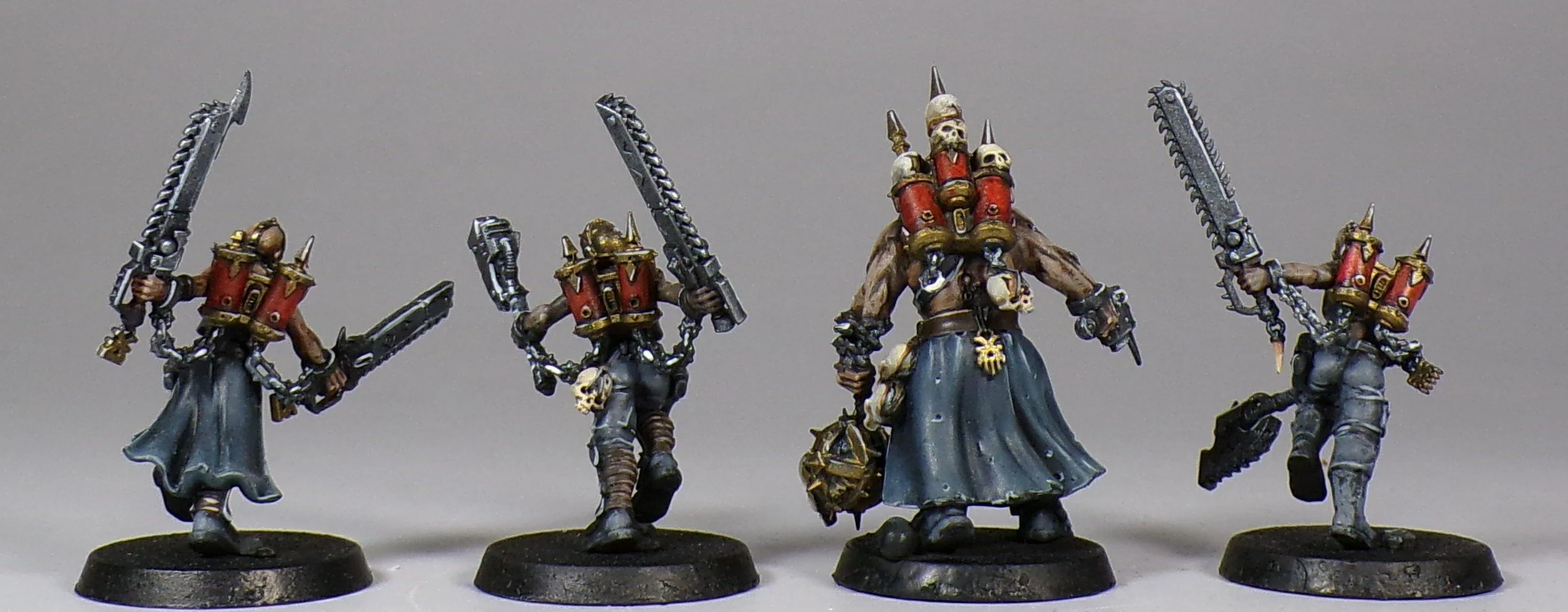 Some 40k World Eaters done in Horus Heresy Colors (Unbased ...