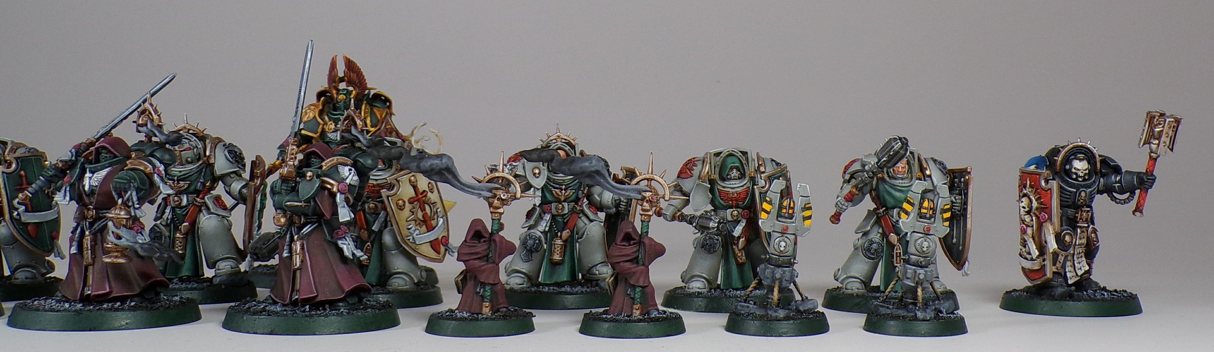 40k Dark Angels Inner Circle Task Force Battleforce - An Elite Paint ...