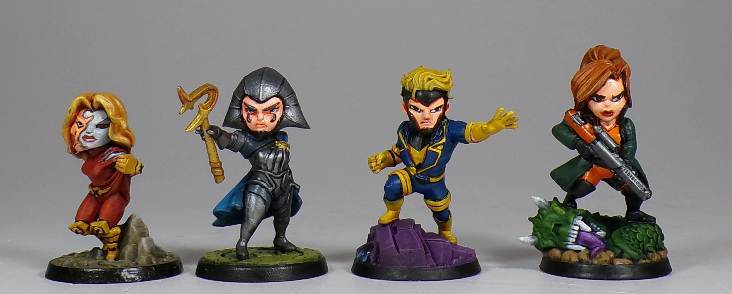 Some new Standard Quality Marvel United minis painted! — Paintedfigs ...