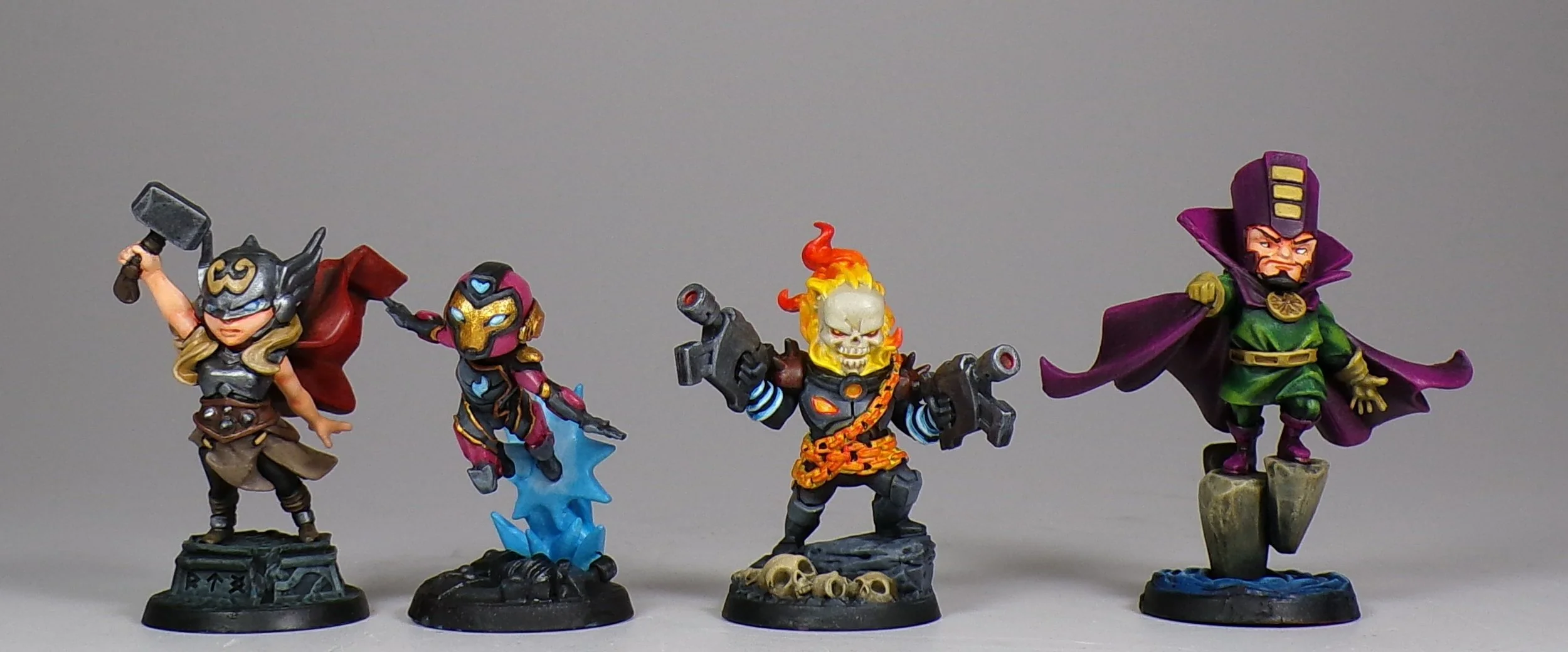 Some new Standard Quality Marvel United minis painted! — Paintedfigs ...