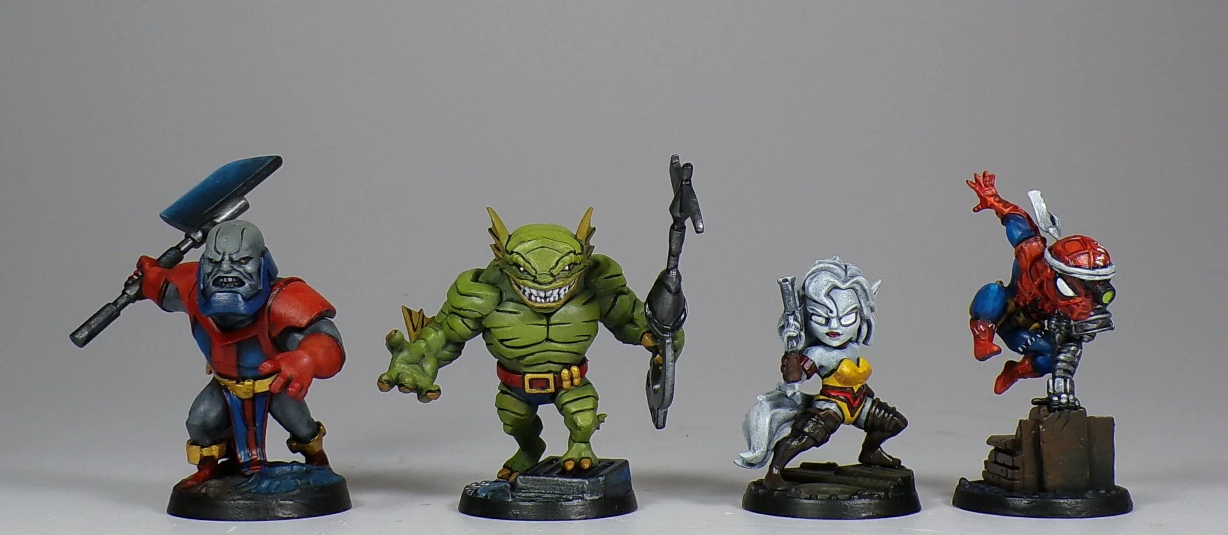 Some new Standard Quality Marvel United minis painted! — Paintedfigs ...