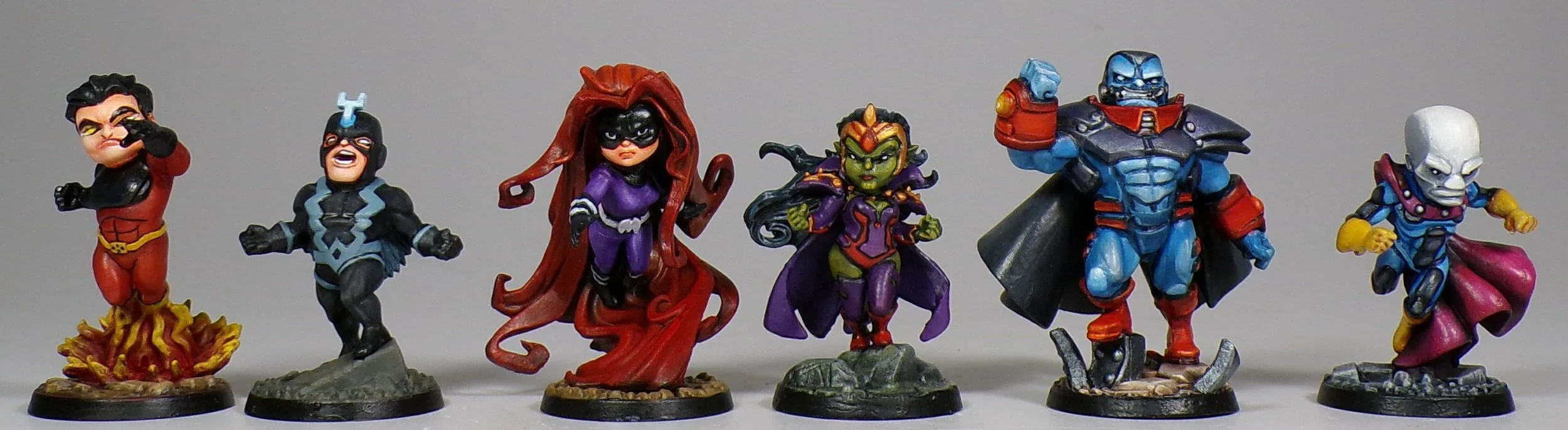Some new Standard Quality Marvel United minis painted! — Paintedfigs ...