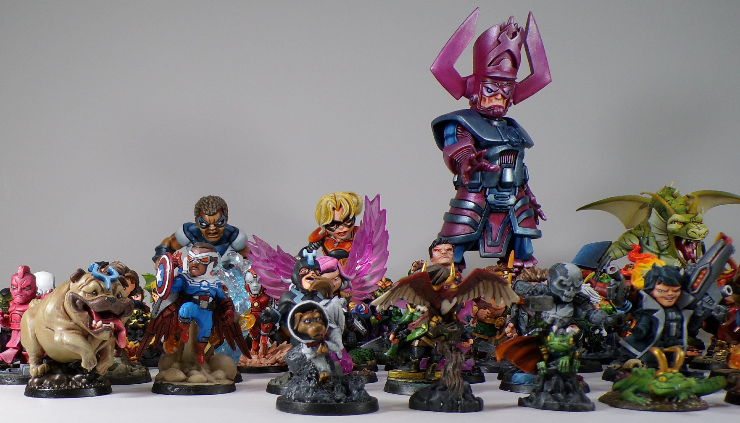Some new Standard Quality Marvel United minis painted! — Paintedfigs ...