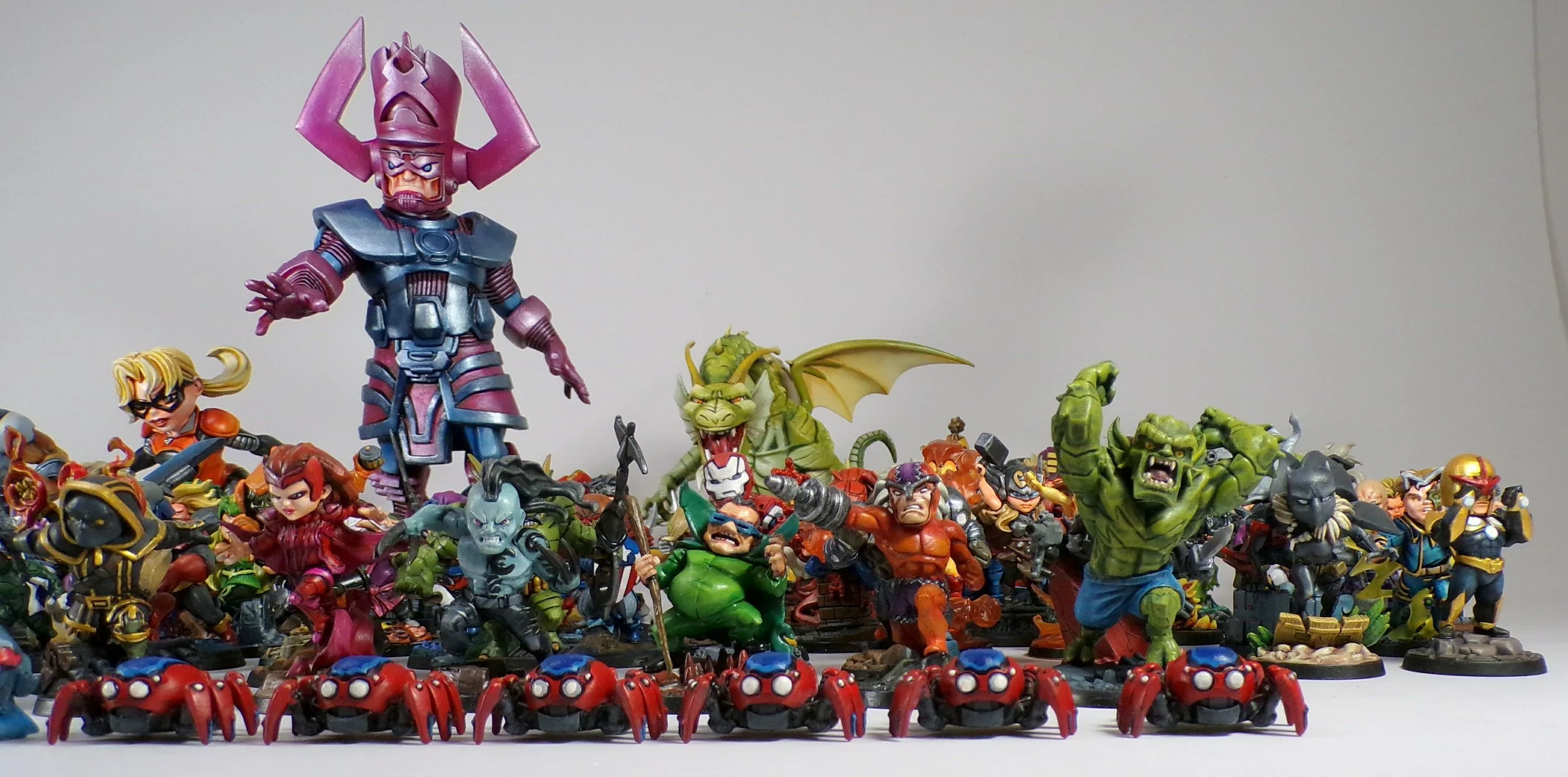 Some new Standard Quality Marvel United minis painted! — Paintedfigs ...
