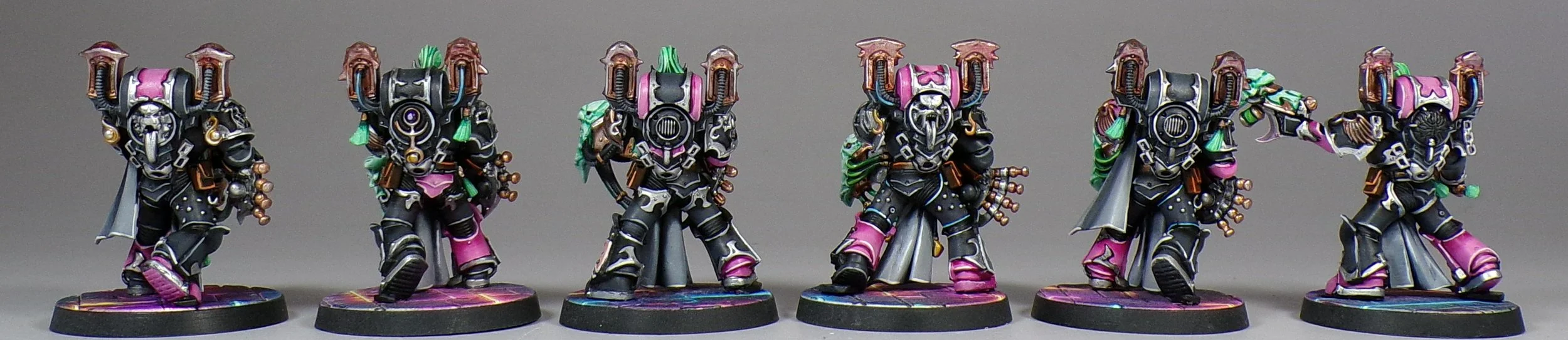 40k Champions of Slaanesh Box Set fully painted to life as Emperor's ...