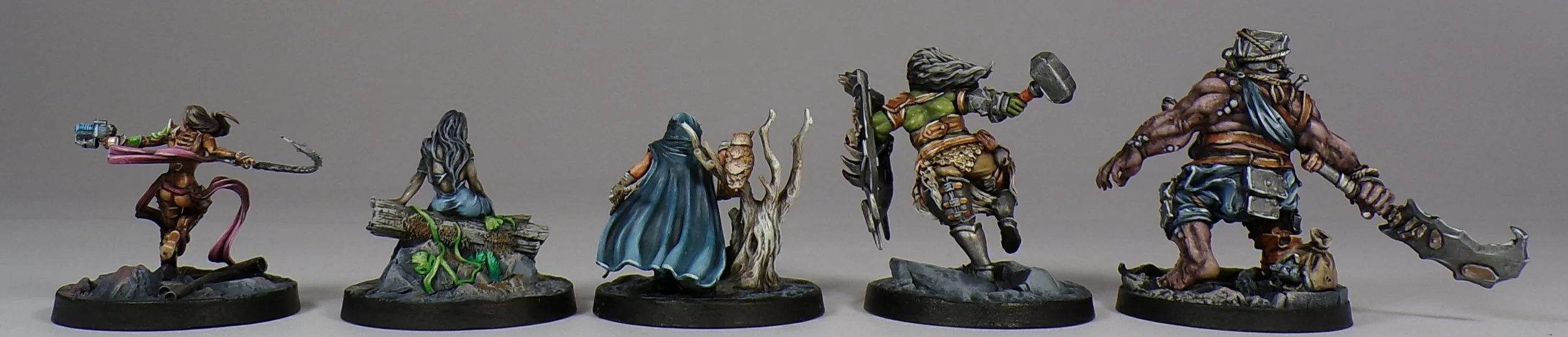 Creature Caster's Judgement: MOBA inspired game painted! — Paintedfigs ...