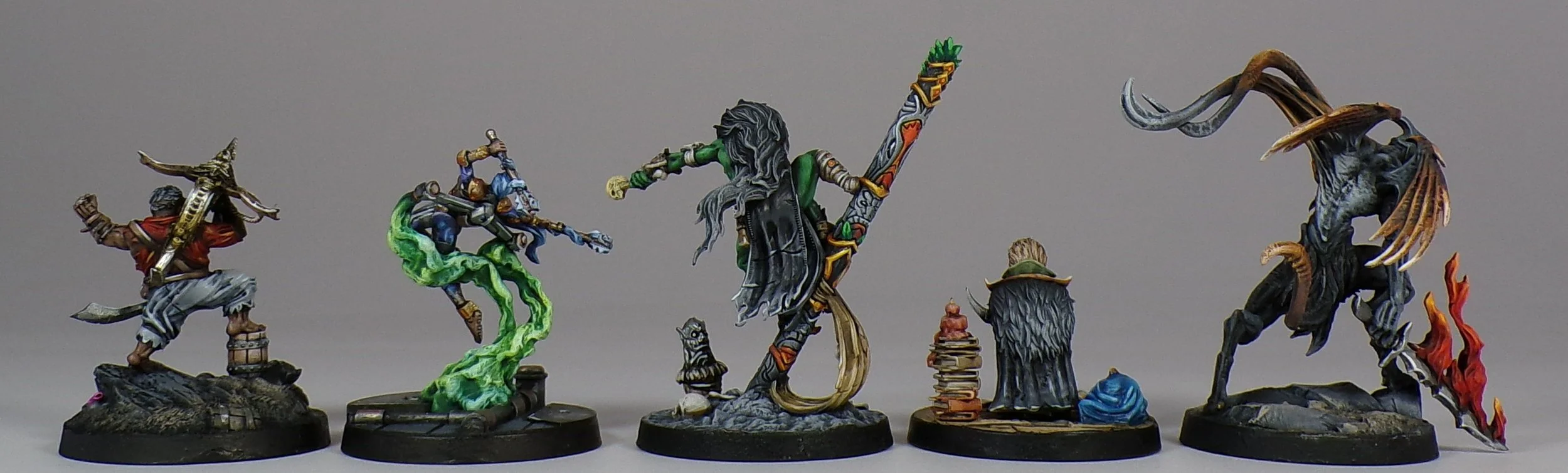 Creature Caster's Judgement: MOBA inspired game painted! — Paintedfigs ...
