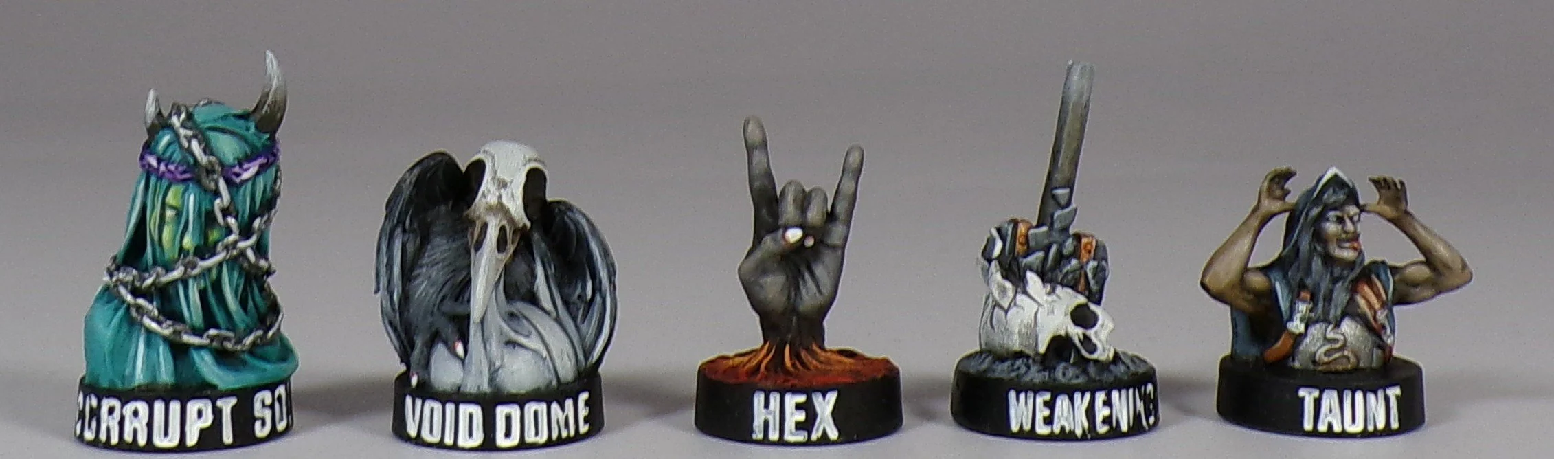 Creature Caster's Judgement: MOBA inspired game painted! — Paintedfigs ...