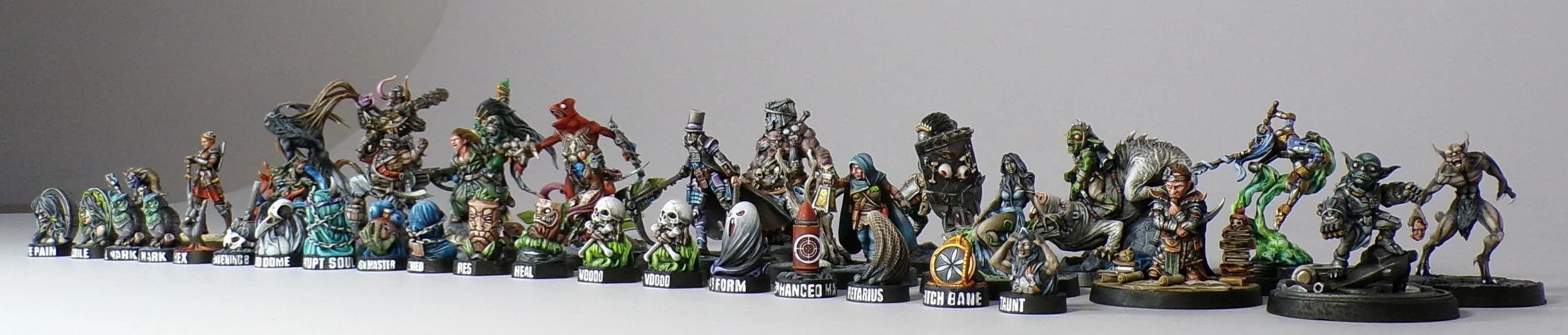 Creature Caster's Judgement: MOBA inspired game painted! — Paintedfigs ...