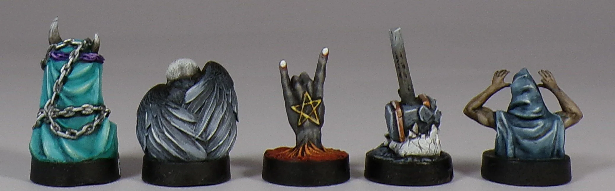 Creature Caster's Judgement: MOBA inspired game painted! — Paintedfigs ...