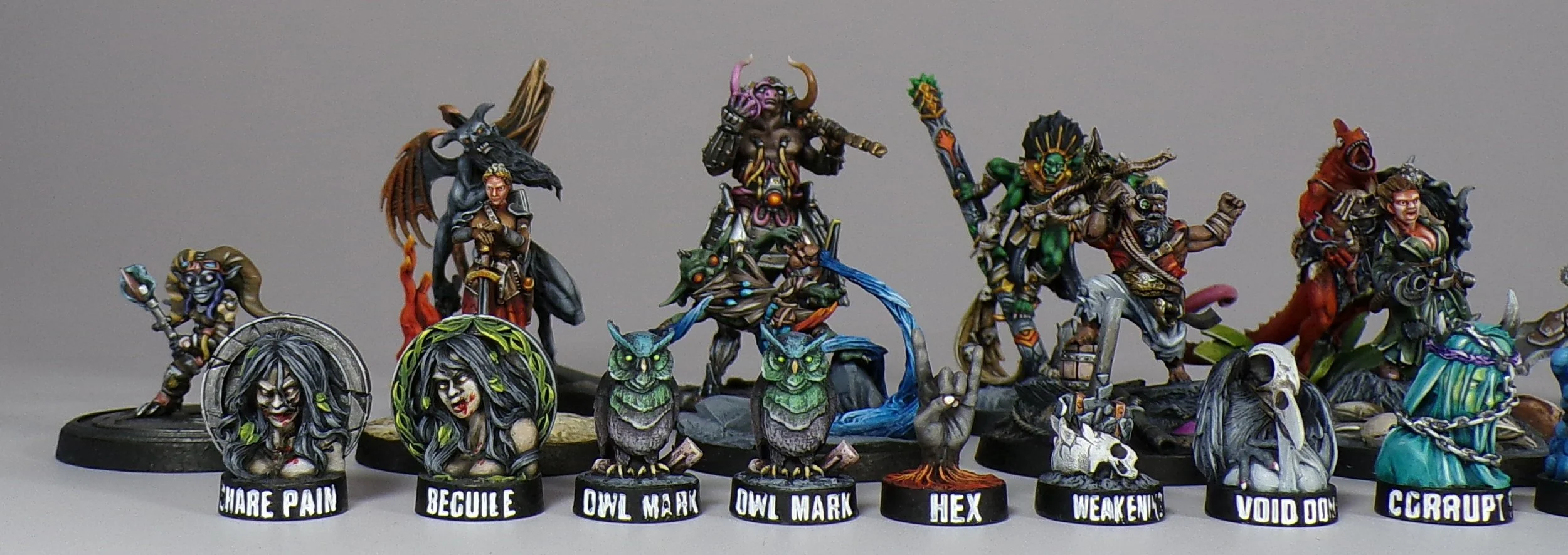 Creature Caster's Judgement: MOBA inspired game painted! — Paintedfigs ...