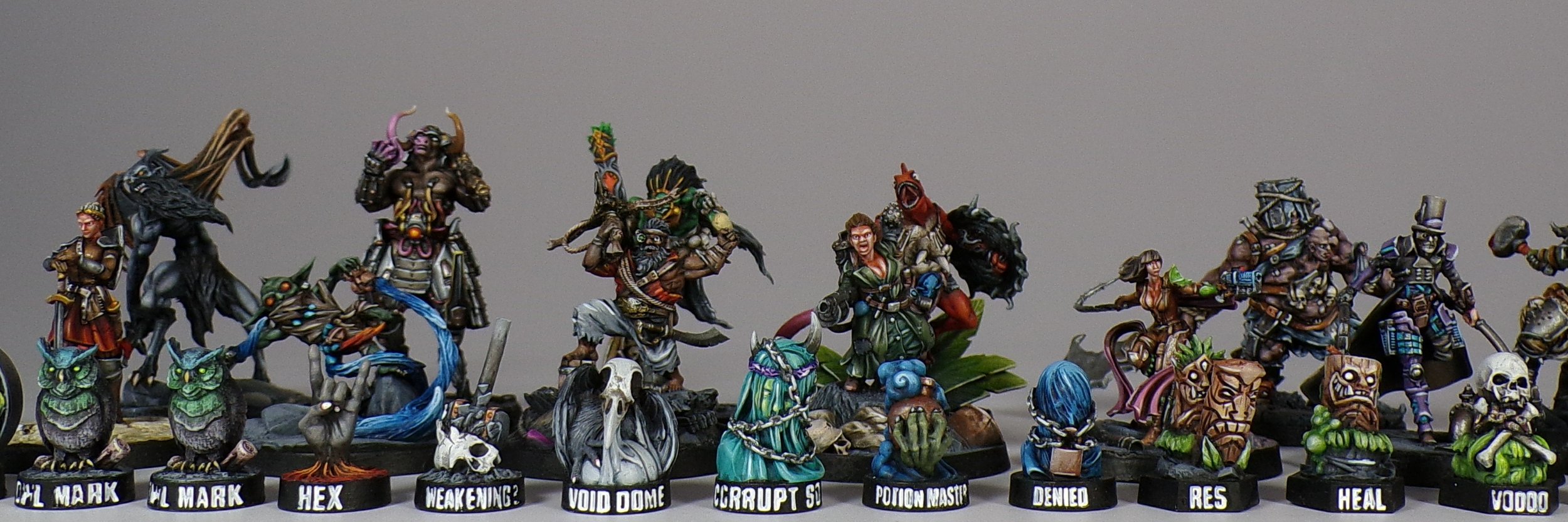 Creature Caster's Judgement: MOBA inspired game painted! — Paintedfigs ...