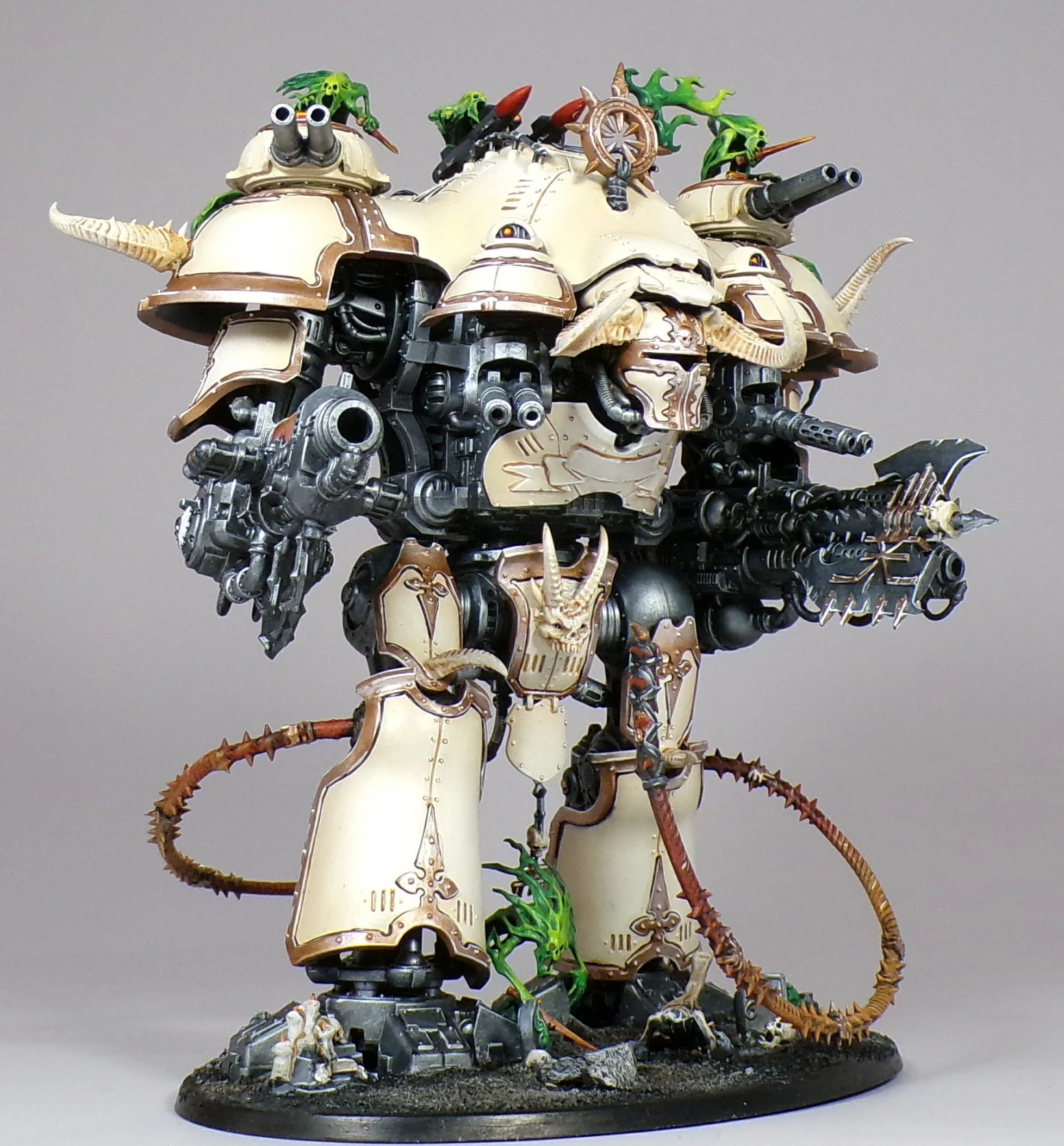 40k Salamander Space Marines and Chaos Knights painted! — Paintedfigs ...
